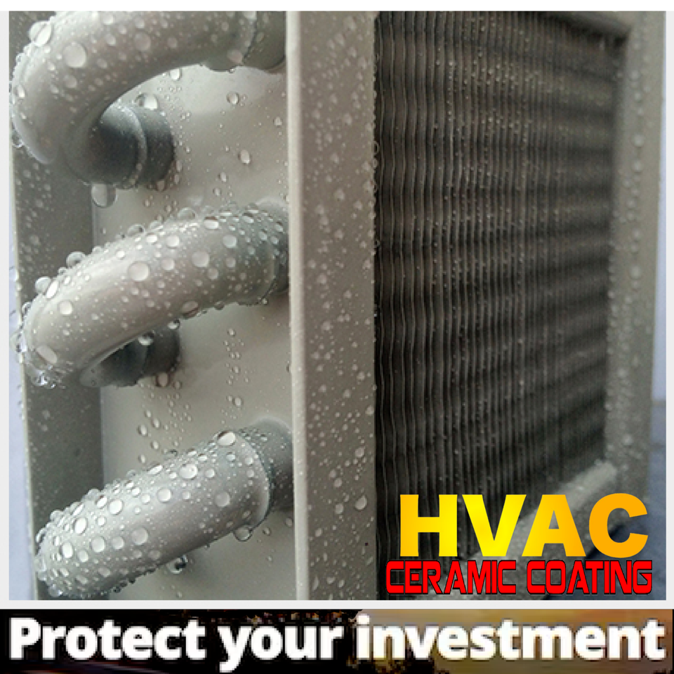 HVAC EVAPORATOR & COIL CLEANER CERAMIC COATING SPRAY CORROSION ...