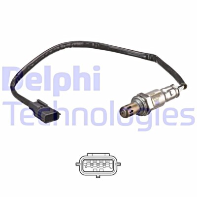 DELPHI Lambda Sensor Black For DACIA Logan II RENAULT Captur 04-15 ...