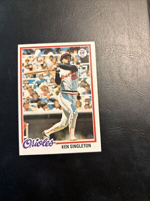 #65 Ken Singleton Baltimore orioles 1978 Topps Baseball Card Cb16 | eBay