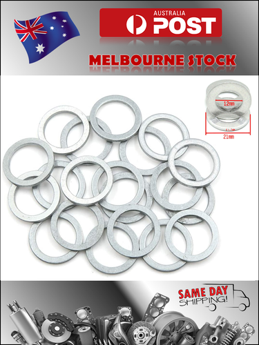 TOYOTA SUMP PLUG WASHER x 10 NEW GENUINE STYLE SUITS LANDCRUISER,PRADO ...