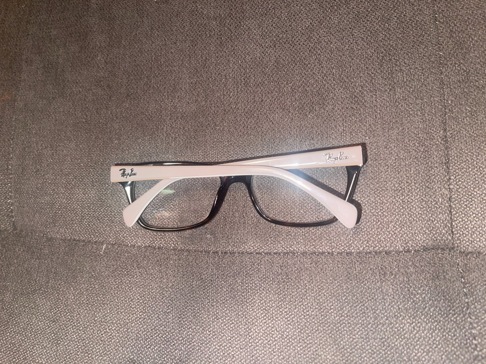 Ray-Ban RB5298 5549 Eyeglasses Frames Brown Tortoise Gray Cat Eye Full ...