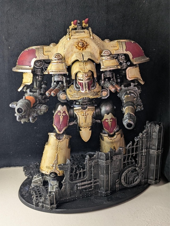 143 Knight Tyrant Chaos Knights Warhammer 40k Pro Well Painted | eBay