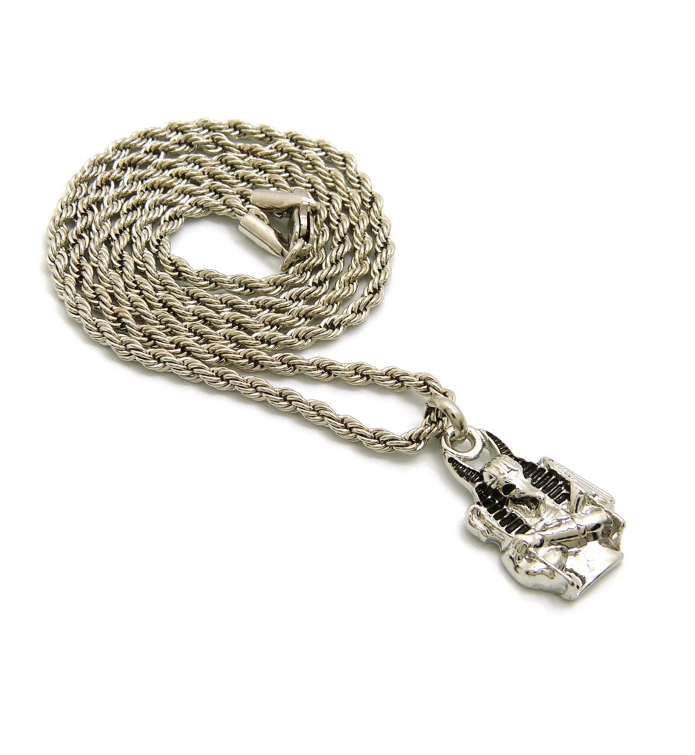 NEW EGYPTIAN ANUBIS PENDANT & 18"/20" CHAINS HIP HOP NECKLACES - XMP86 ...