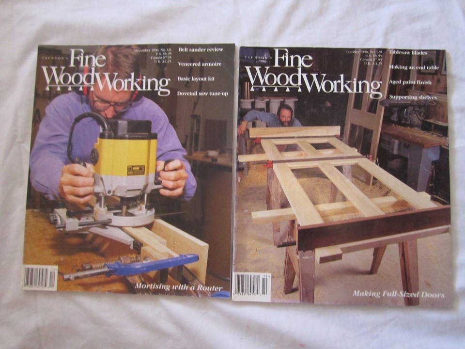 Taunton's Fine Woodworking Magazine 1996 Number 116-121- 6 Issues | eBay