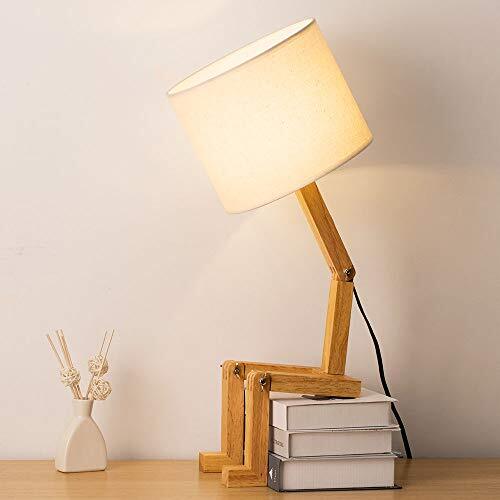 Cute Desk Lamp Creative Table Lamp with Wood Base Changeable Shape Desk Lam. eBay