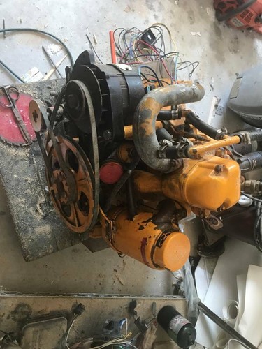Farymann 7.1 hp single cylinder Marine Diesel Inboard Engine 32-L30N ...