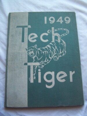 1949 TECHNICAL HIGH SCHOOL YEARBOOK SPRINGFIELD, MASSACHUSETTS TECH ...