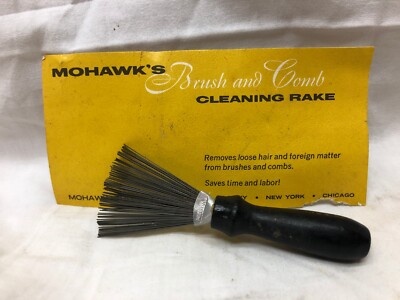 Vintage Mohawk's Brush and Comb Cleaning Rake | eBay