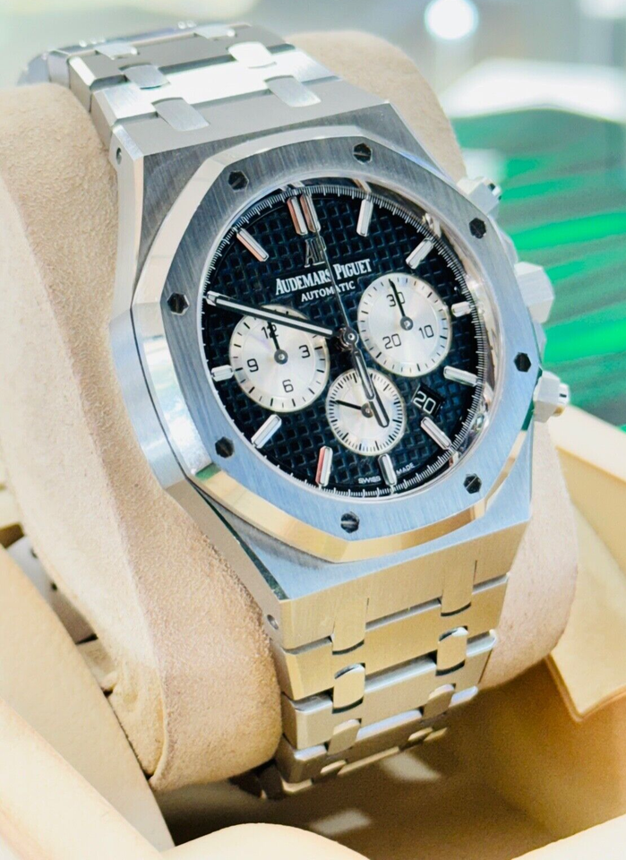 Audemars Piguet Royal Oak Chronograph Black Dial 26331ST.OO.1220ST.02 ...