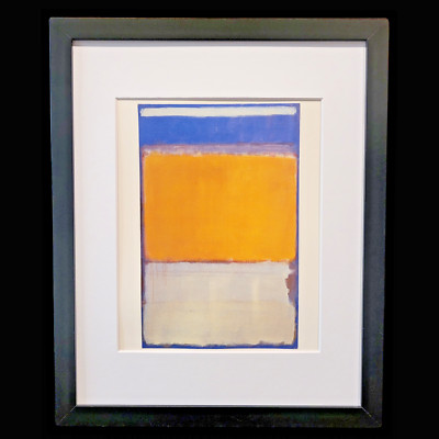 Mark Rothko No. 10 Collectible Offset Lithograph Framed Matted Print | eBay
