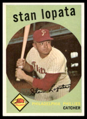 1959 Topps #412 Stan Lopata Philadelphia Phillies NR-MINT | eBay