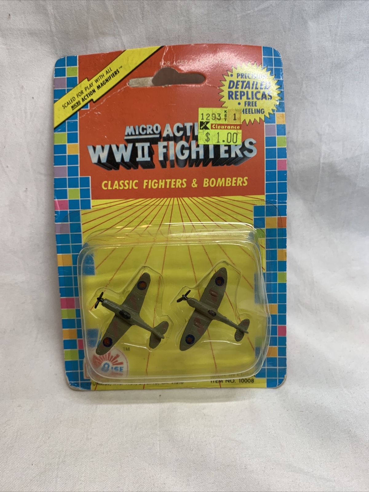 Vintage Funrise Micro Action War Planes Set WWll Single Prop Set Of 2 ...