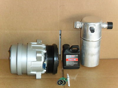 AC COMPRESSOR KIT FITS 1998,1999,2000,2001,2002,2003 CHEVROLET S10 2.2L ...