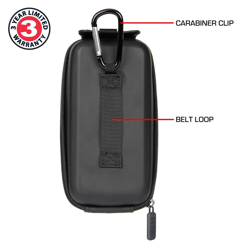 USA GEAR Hard Shell Glasses Case - Rugged Hard Case with Belt Loop ...