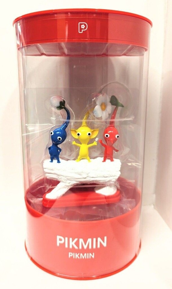 Pikmin Statue Figure Nintendo Store Limited Red & Yellow & Blue from ...