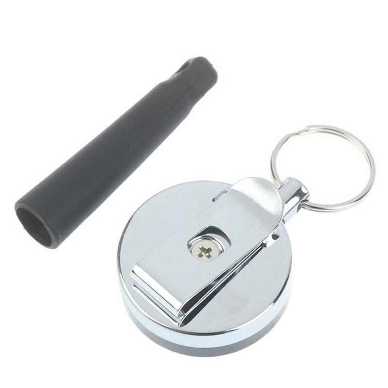 Camping Heavy Duty Retractable Pen Pull Holder Reel Carpenter Anti Lost ...