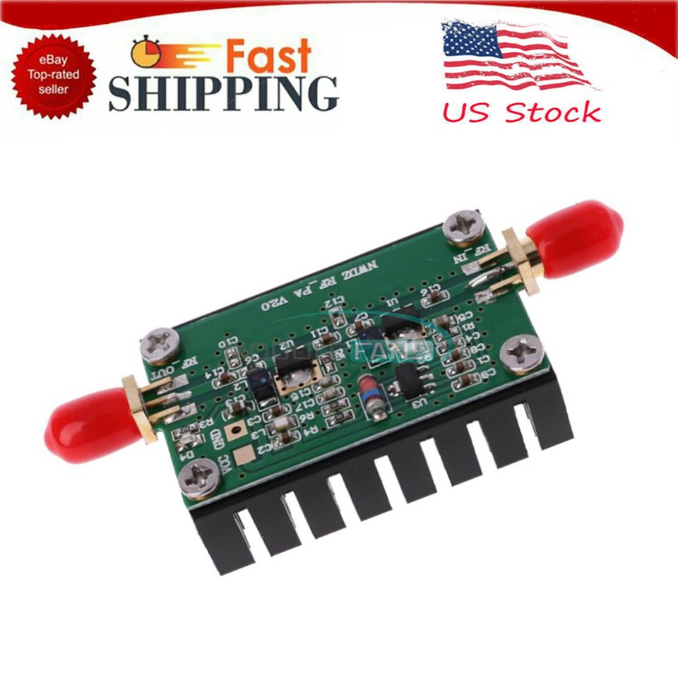 3W 2~700MHZ RF Power Amplifier HF VHF UHF FM Transmitter Module For Ham ...