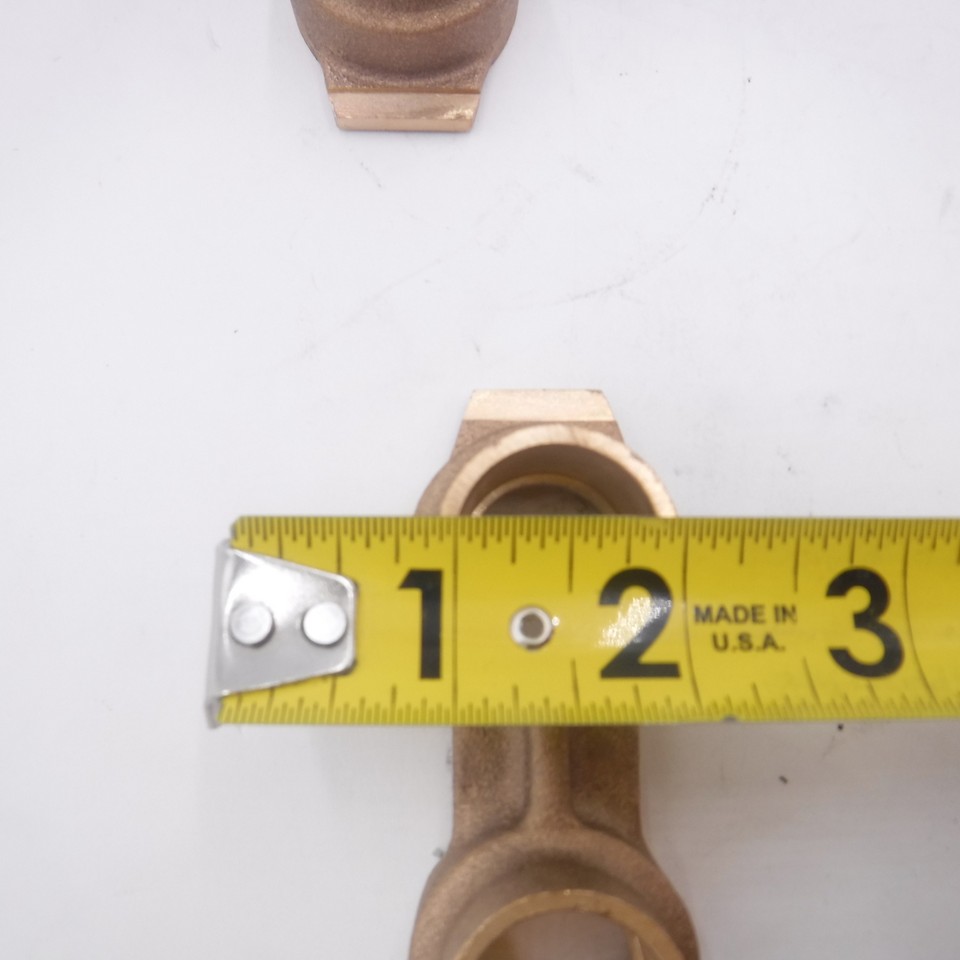 4 Pack 3/4" Sweat Yoke Brass Valve Water Softener Connection Valves | eBay