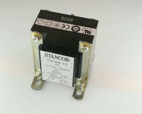 Lot of 2 STANCOR transformer 115V TGC80-16 | eBay