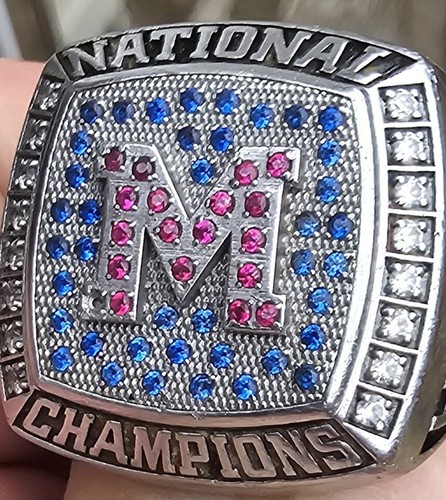 2016 OLE MISS REBELS NCAA NATIONAL CHAMPIONSHIP RING HERFF JONES RARE ...