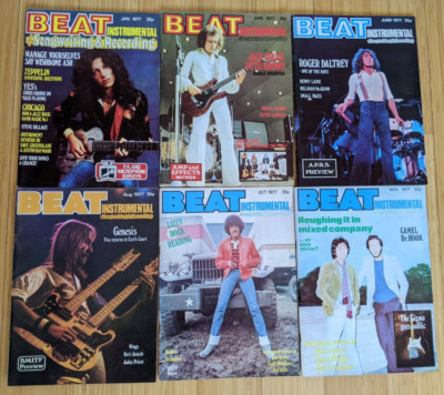 BEAT INSTRUMENTAL — 1977 collection, 6 magazines | eBay