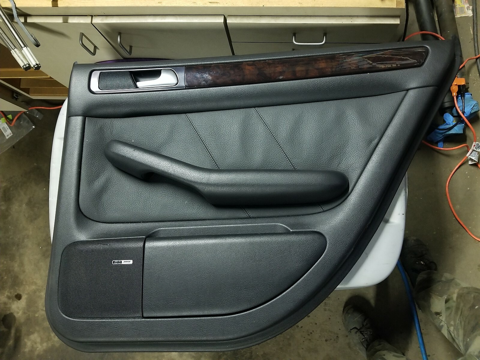 2002 Audi A6 C5 - Door Panel - Rear Passenger - Black | eBay