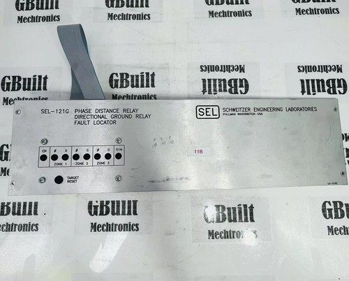 Schweitzer Engineering SEL-121G Phase Distance Relay Face Plate 30 Day ...