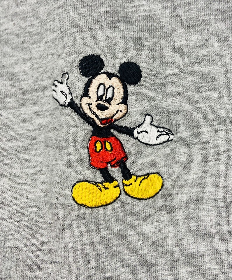 *VINTAGE* Walt Disney World Mickey Mouse 1990s Gray Tank Top; Made in ...