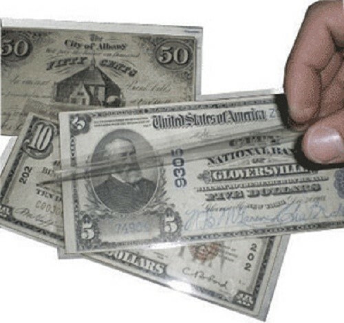 100 Mylar Banknote Sleeve Top Grade Polyester US Fractional Small Size ...