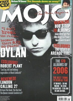 2007 MOJO Magazine BOB DYLAN January 2007 #158 | eBay