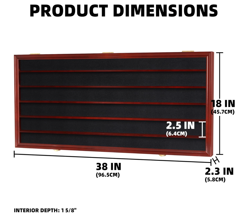 HO Scale Model Train Display Case Lockable Collection Shelf Cabinet ...