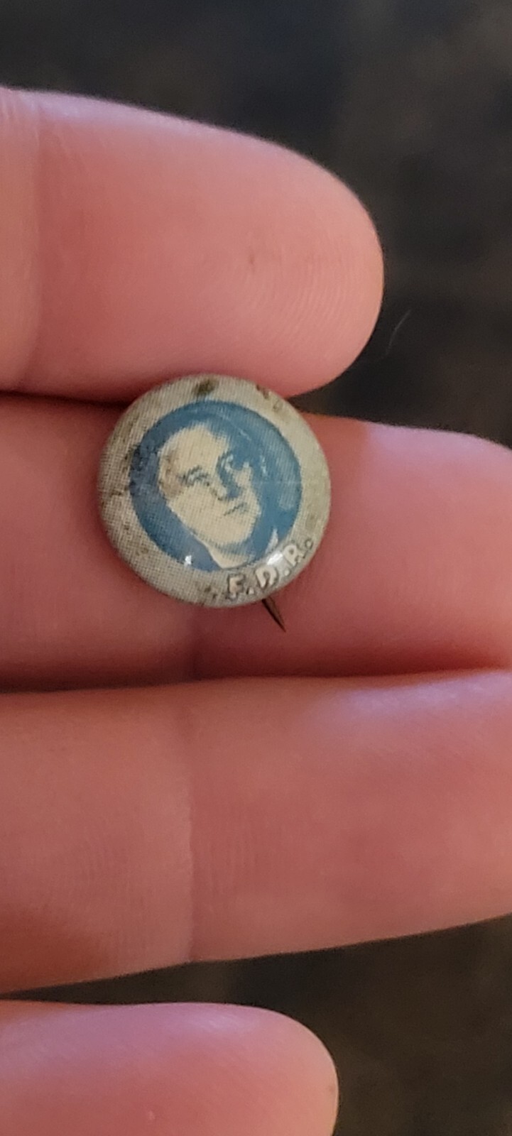 1944 Franklin D Roosevelt FDR HARRY TRUMAN campaign pin pinback button ...