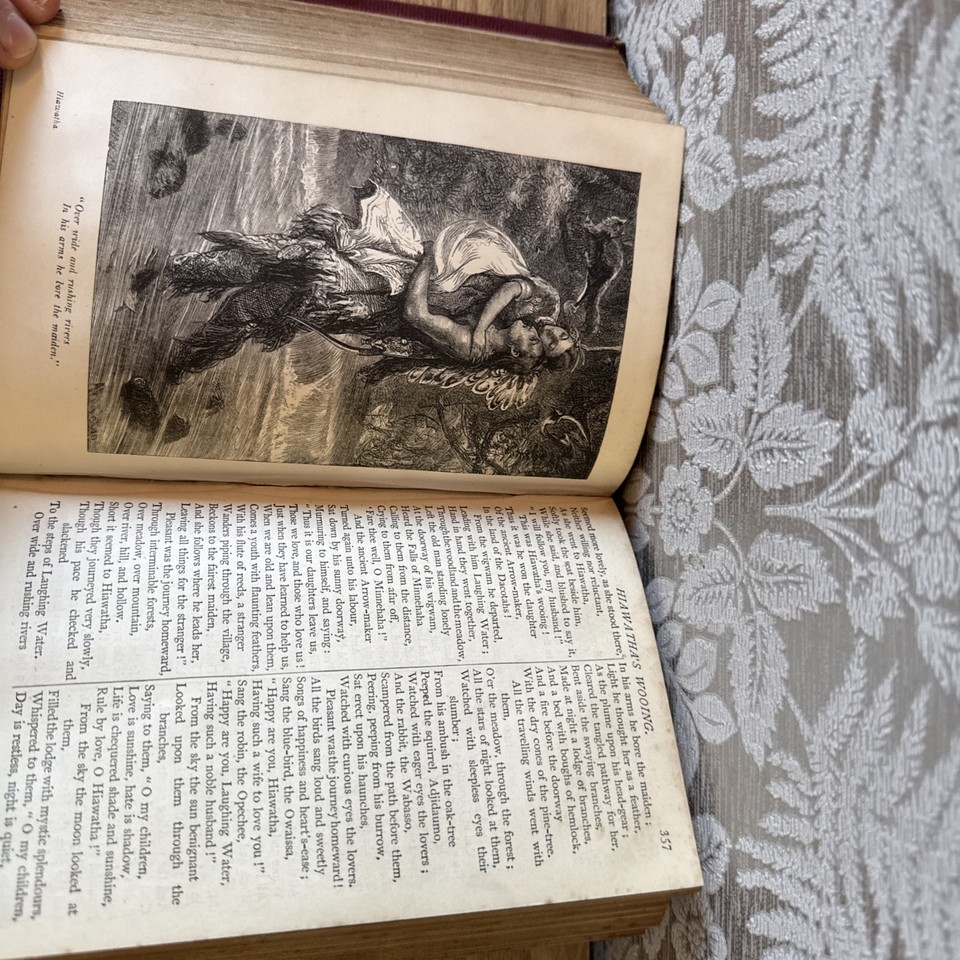 Longfellow Poetical Works Lansdowne Poets 1877 Rare Leather book | eBay UK