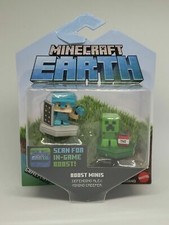 Minecraft Earth Boost Minis Defending Alex Mining Creeper 2019 Mattel ...