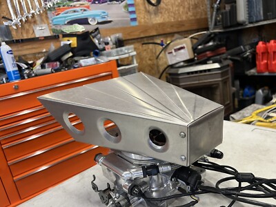 Hot Rod Air Scoop Custom Hand Made Carburetor Air Cleaner Filter Hotrod ...