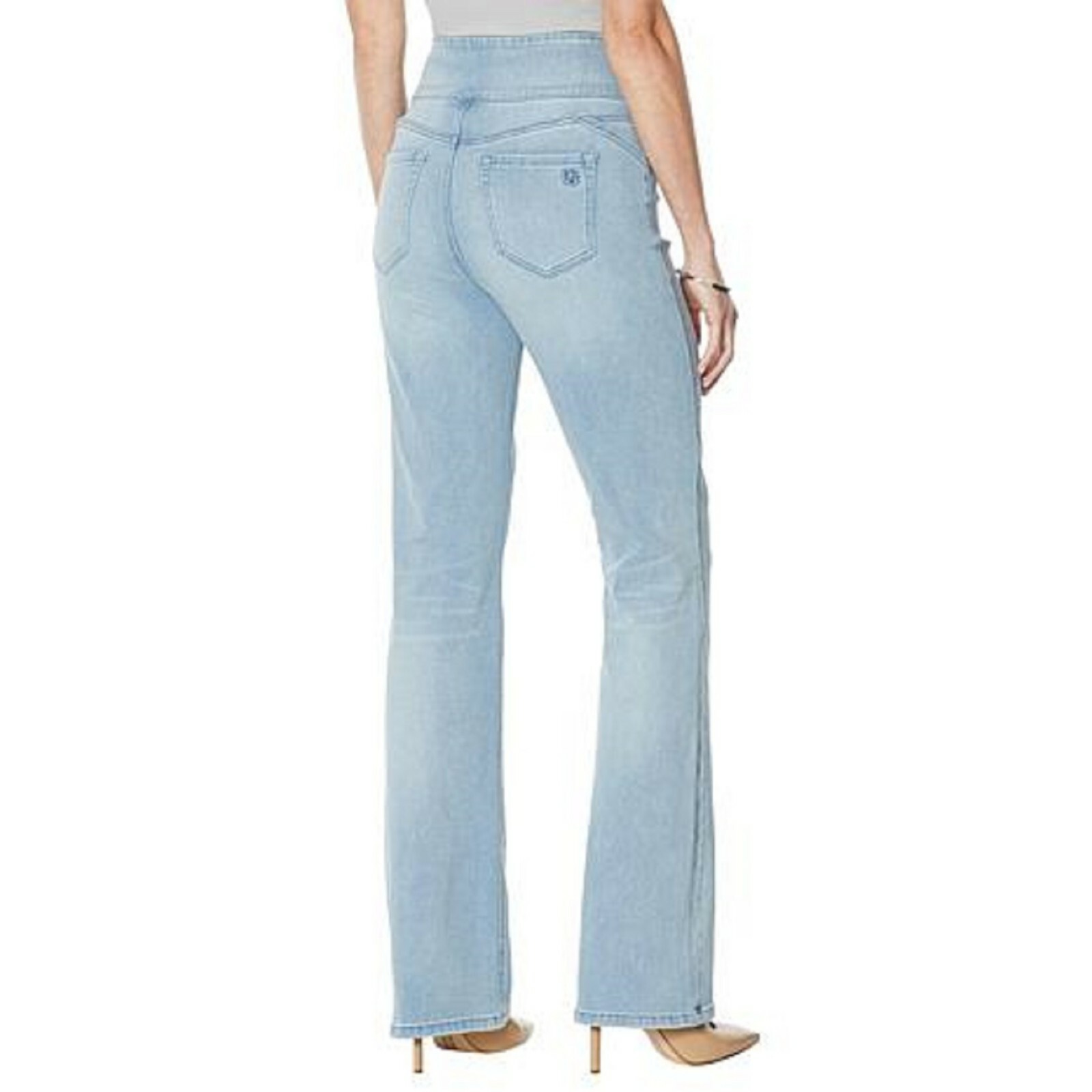 DG2 by Diane Gilman Women's Virtual Stretch Comfort Waist Boot-Cut ...