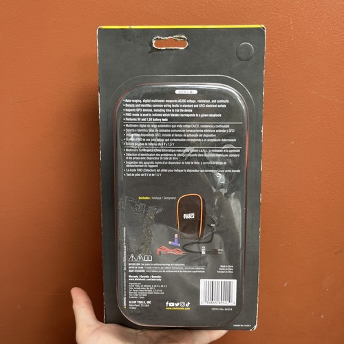 NEW Klein Tools ET270 Digital Multimeter DMM w/Receptacle Tester NEW | eBay