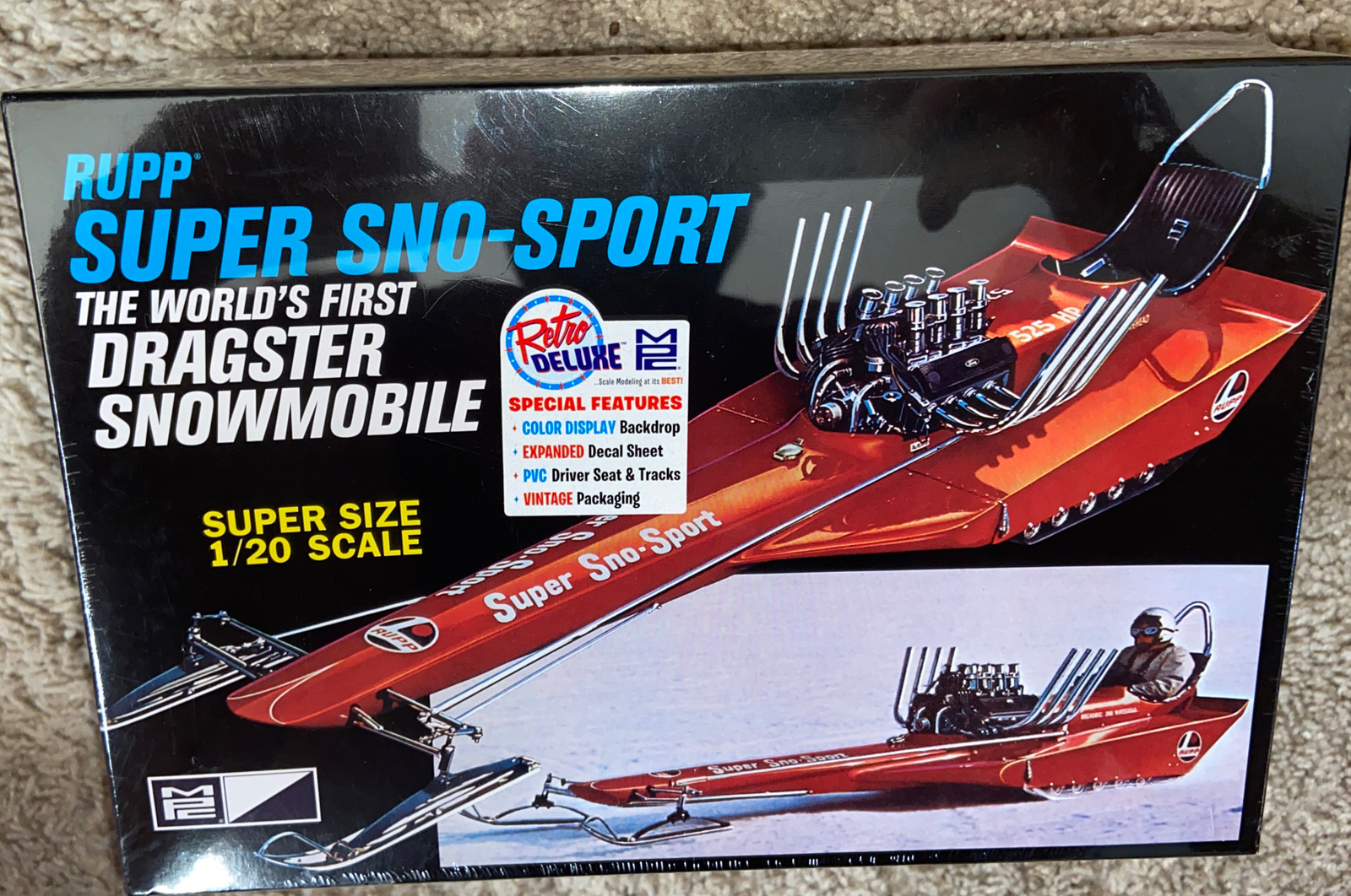 MPC “Rupp Super Sno-Sport” Dragster Snowmobile. 1/20. #MPC961/12. | eBay