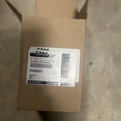 CNH New Holland Engine Oil Lube Filter Part # 84496951 | eBay