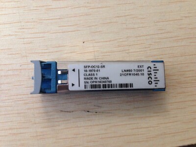 Cisco SFP-OC12-SR OC12/STM-4 MMF 1310nm 2KM SFP Transceiver Module 10 ...