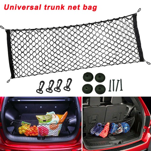 Car Trunk Cargo Net Holder Elastic Mesh Organizer Truck SUV Universal 4 ...