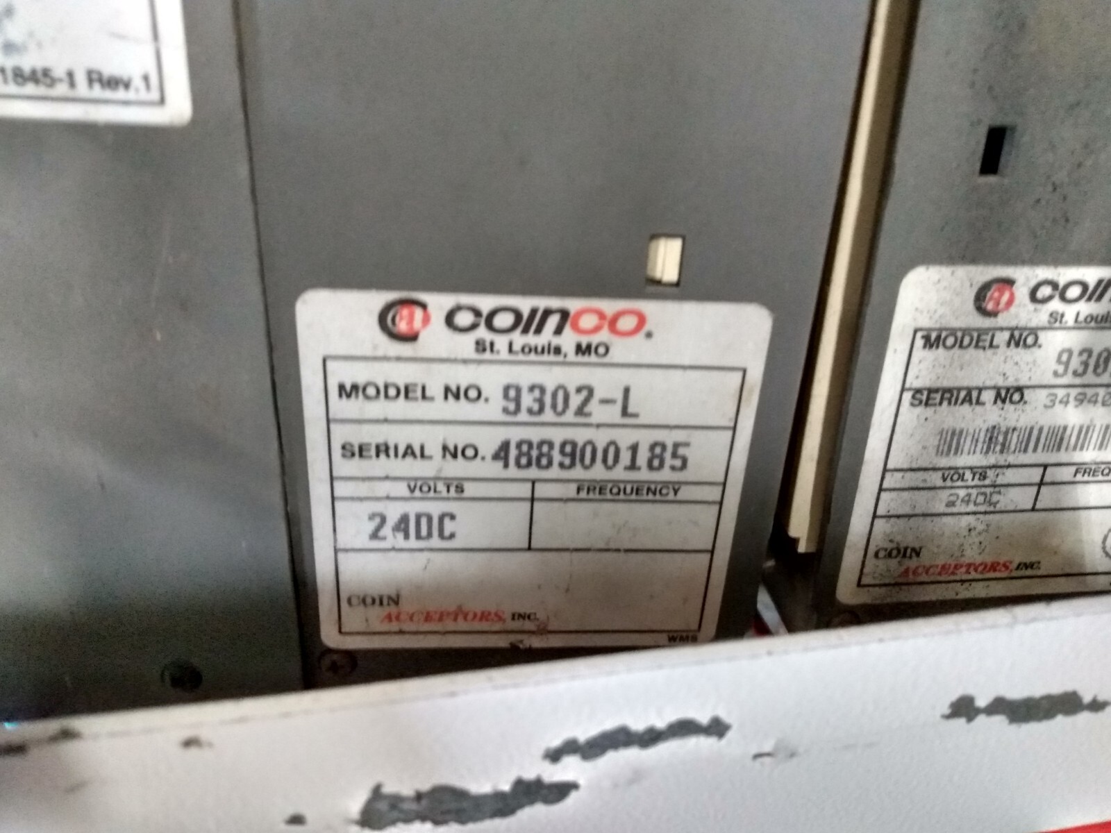 PARTS ONLY Coinco Coin Mech Changers Vending Lot Of 5 | eBay