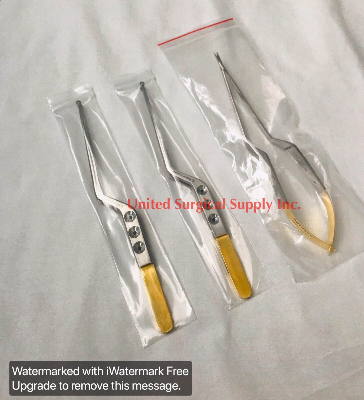 Brand New Set Of 3 Yasargil Micro Bayonet Scissor + Tumor Grasping ...