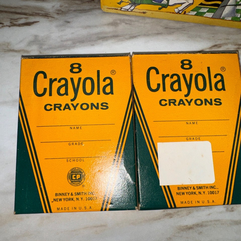 Crayola Wizards Giant Box of Crayons Rare 1999 With Crayons. *See ...