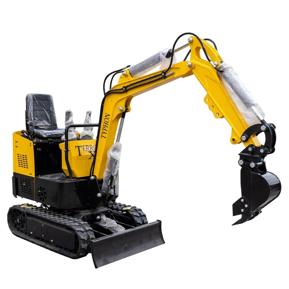TYPHON Terror X Storm Mini Excavator – 1 Ton Trench Digger w Canopy ...