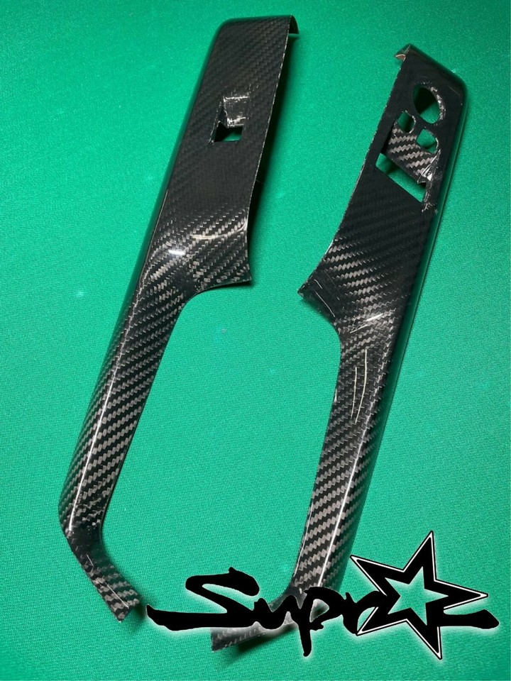 SUPRA STAR Dry Carbon Door Switch cover Set for 2020 - 2022 Toyota GR ...