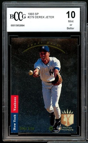 1993 SP #279 Derek Jeter Rookie Card BGS BCCG 10 Mint + | eBay