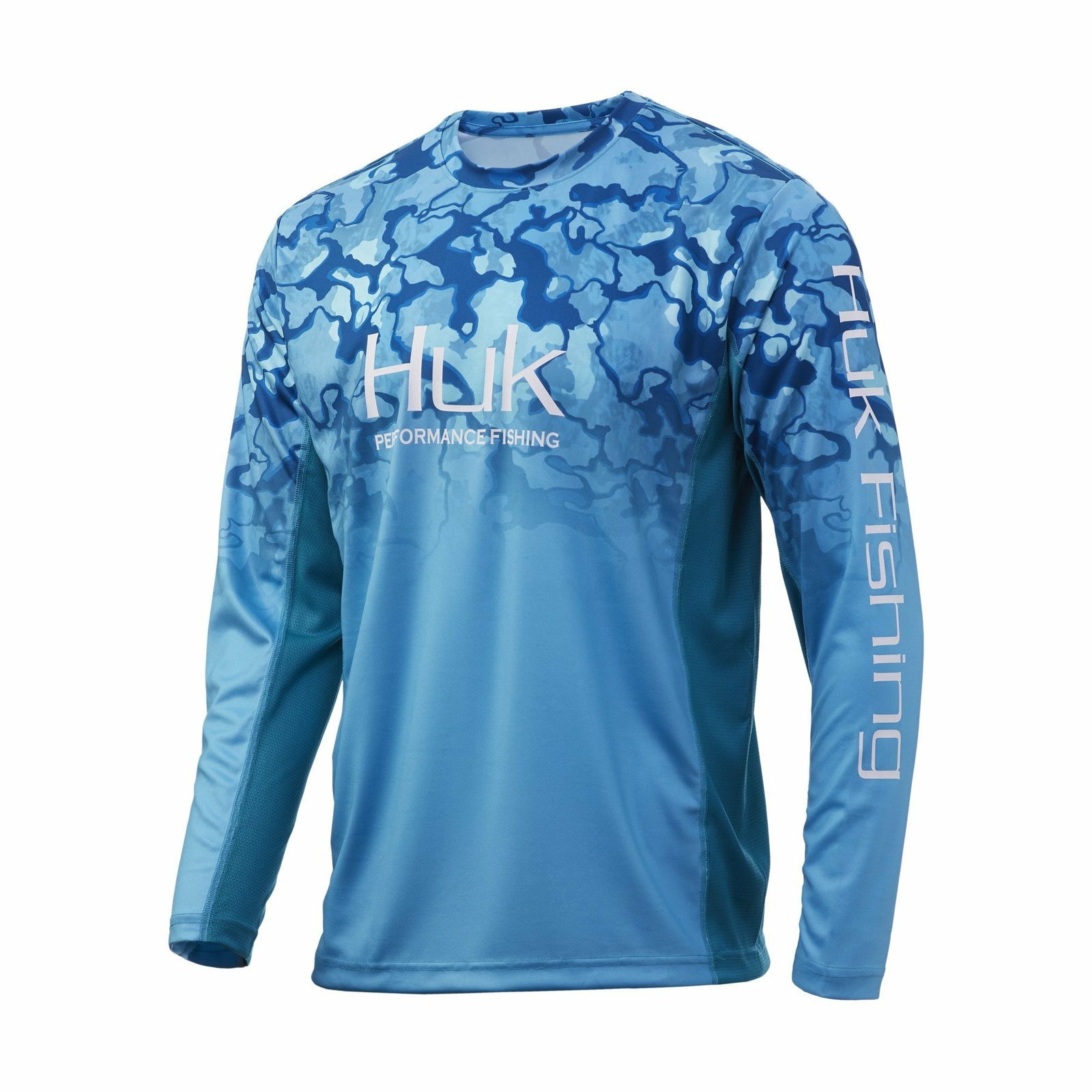 Huk Men's Icon X Current Camo Fade Vented Shirt H1200155 - Choose Size ...