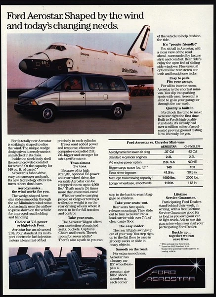 Space Shuttle Van