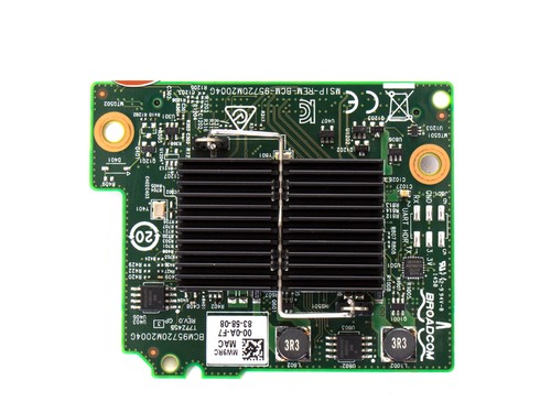NEW Dell Broadcom 5720 Quad Port 1GB Blade Network Daughtercard BNDC ...